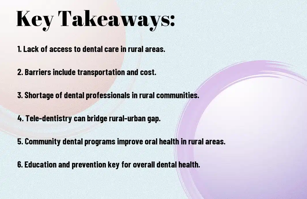 Dental Health In Rural Vs. Urban Settings – Challenges And Solutions ...